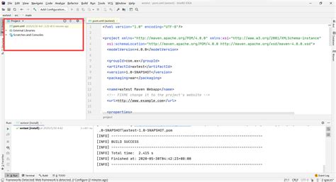 解决idea创建maven项目左侧只有pom xml 怎么在idea一个空项目下创建一个maven模块只有一个pom文件 csdn博客