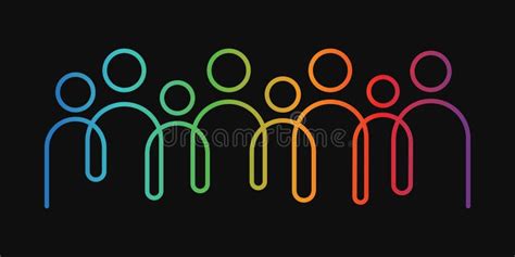 Ilustración Vectorial De La Inclusión Y La Diversidad En Una