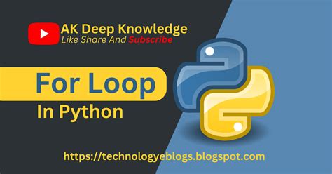 Python For Loop