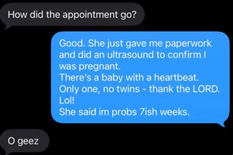 Man Tells Wife He ‘would Have Died If Expecting Twins Then Comes