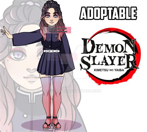 Open Auction Adoptable Demon Slayer By Gevielus On Deviantart