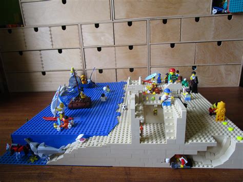 Lego Moc Beach Right By Kabhes On Deviantart
