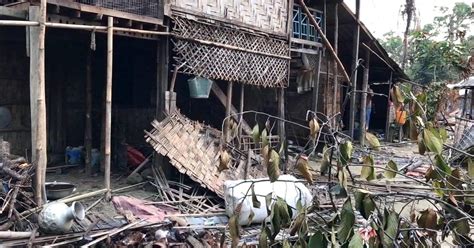 Myanmar Military Accused Of Planting Landmines As Rohingya Flee Human