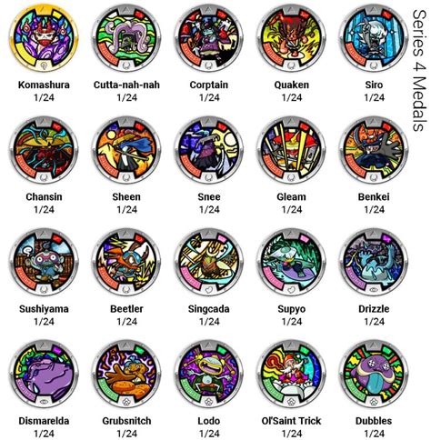 Metals Medalsmedalsseries4html Pokemon