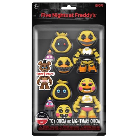 Funko SNAPS Figur Five Nights At Freddys Nightmare Chica Und Toy
