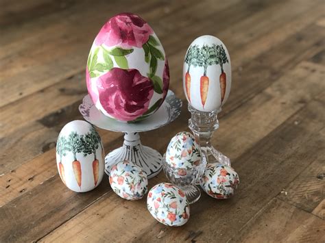 How To Decoupage Easter Eggs With Mod Podge CATHIE FILIAN S Handmade Happy Hour