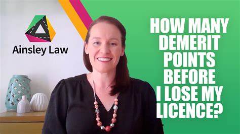 demerit points and license loss what s the limit