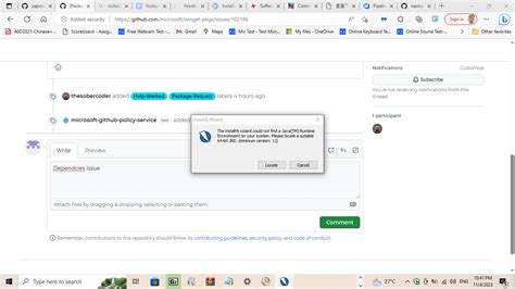 Package Request Owasp Zap · Issue 102186 · Microsoftwinget Pkgs