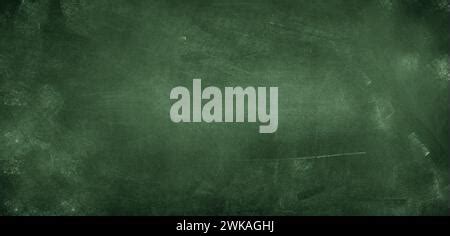 Chalk Rubbed Out On Green Chalkboard Background Stock Photo Alamy