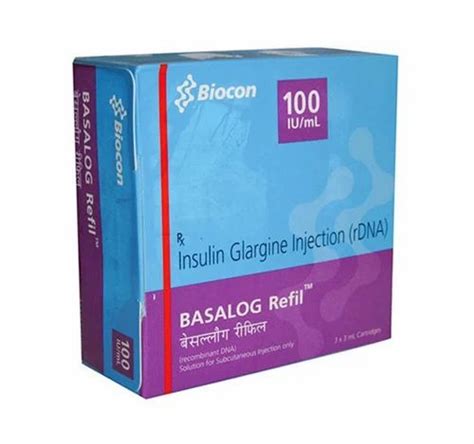 Basalog Injection 100 At ₹ 89 Tablet इंसुलिन इंजेक्शन In Nagpur Id