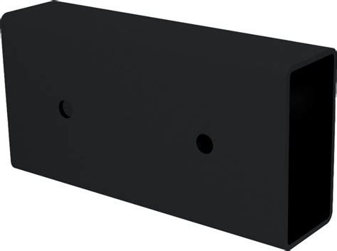 Flexiwall Offset Space Bar Only 100mm Black Surestyle Limited