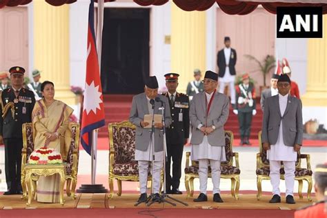 Nepal New President Paudel Will Take Oath Today Amar Ujala Hindi News