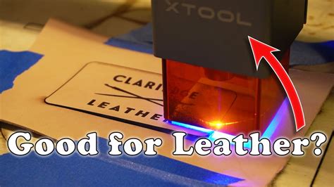 How Does The Xtool D1 Laser Work On Leather Youtube