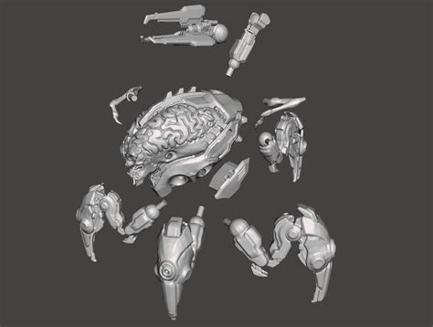 🎲 Arachnotron Doom Eternal Articulated Hi Poly Stl For 3d Printing