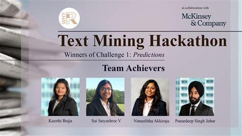 Why R Text Mining Hackathon Summary R Bloggers