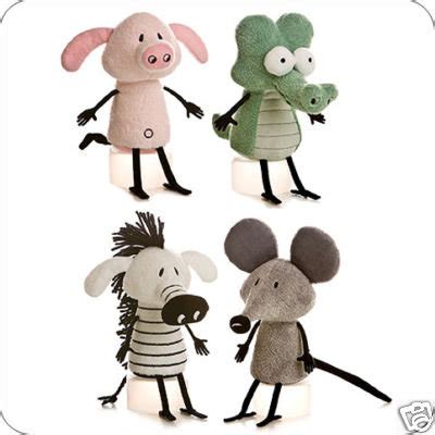 Nwt Pearls Before Swine 8 Croc Rat Pig Zebra 4ps Set 59077812