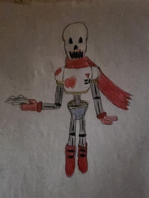 Horrortale Papyrus Redraw Rundertale