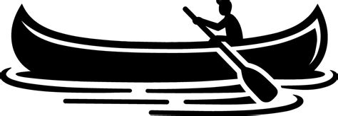 Canoe Kayak Boat 38010210 Vector Art At Vecteezy