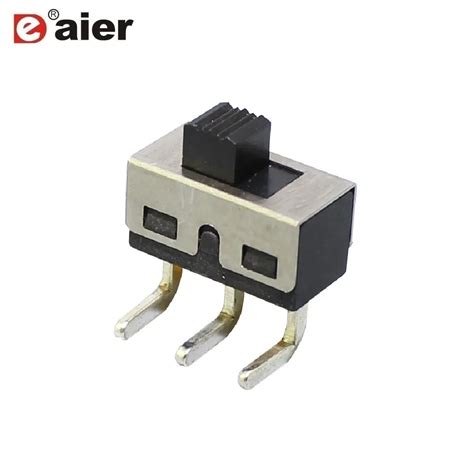 Electrical 3a 3pin 1p2t Pcb Terminal Right Angle Slide Switch Buy
