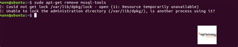 Unable To Lock The Administration Directory Var Lib Dpkg Is