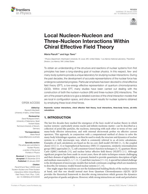 Pdf Local Nucleon Nucleon And Three Nucleon Interactions Within Chiral Effective Field Theory