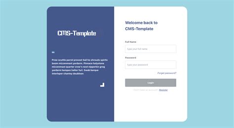 Github Indrapujireact Cms Template My Template Cms