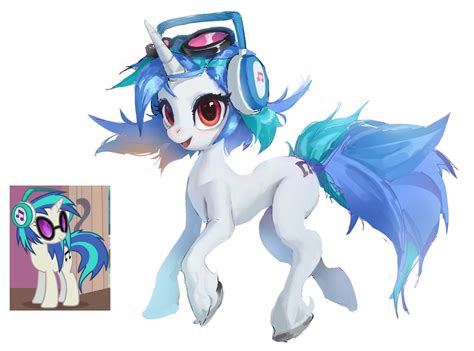 Vinyl Scratch Винил Скретч dj pon3 Vinyl Scratch mlp art minor mlp art minor