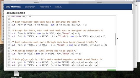 Introduction To Scheduling With Integer Programs Youtube