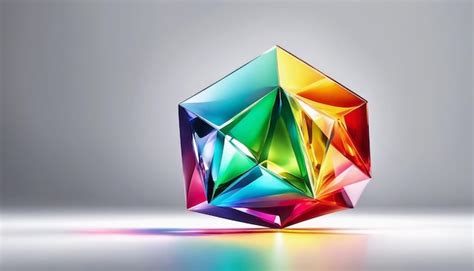 Prism Effect Effect Element Premium Ai Generated Image