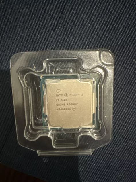 Intel Core I3 8100 Cpu Processor 3 60 Ghz Socket Lga 1151 £20 00 Picclick Uk