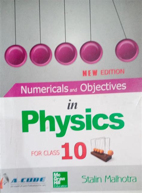 Numericals And Objectives In Physics Class 10 By Stalin Malhotra S Fardeen Khan Amazon In