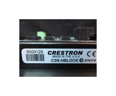 Crestron C2n Hblock Multi Type Cresnet Distribution Block In Usa