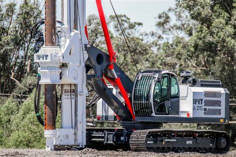 Imt A215 First Imt Piling Rig To Arrive In Australia Terraquip