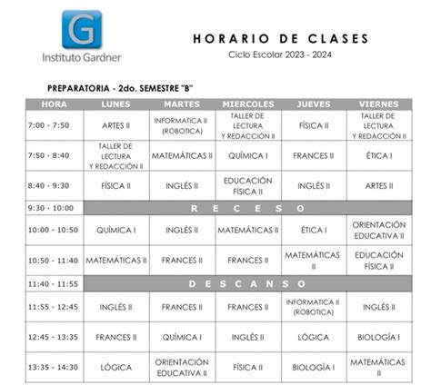 Pin de Luz Yareni Ramos Muñoz en Guardado rápido Horario escolar