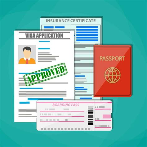 International Passport Approved Visa Application Insurance