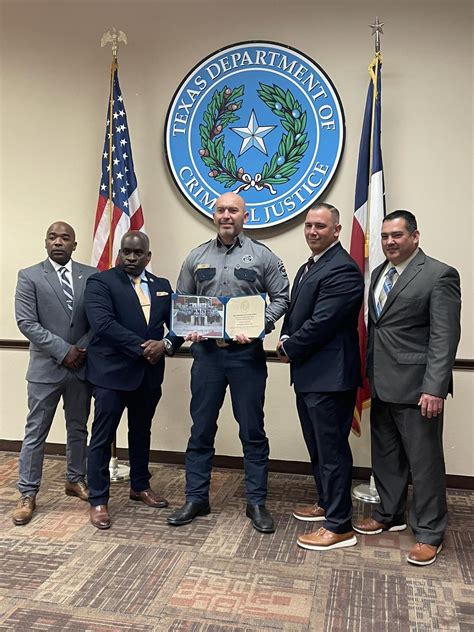Congratulations To Sergeant Tdcj Wj Estelle Unit