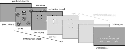 A Sample Trial Sequence After A Jittered Prestimulus Fixation Period Download Scientific