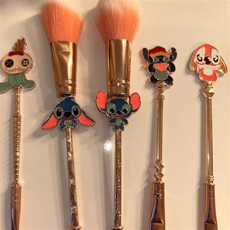 Stitch Makeup Brushes Brand New Never Been Used Depop