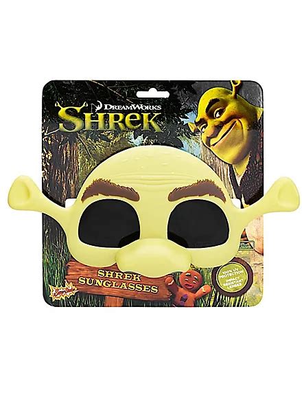Sun Staches Shrek Party Glasses