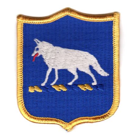 Patch US Garde nationale Dakota La Tranchée Militaire