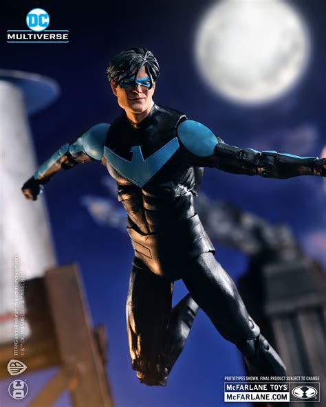 Mcfarlane Dc Multiverse Nightwing Titans Build A Wave Action Figure