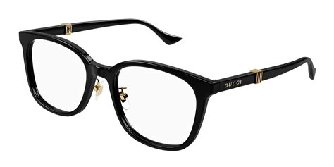 Gucci Gg1500ok Asian Fit 001 Glasses Black Visiondirect Australia