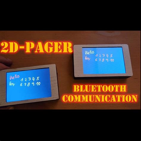 2D Pager Write Draw Play In Real Time Hackaday Io