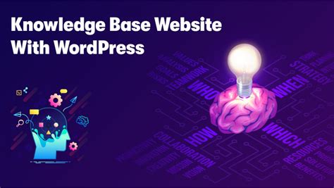 how to create a knowledge base website with wordpress wbcom designs