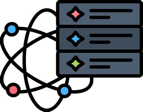 Database Line Filled Icon 53798039 Vector Art At Vecteezy