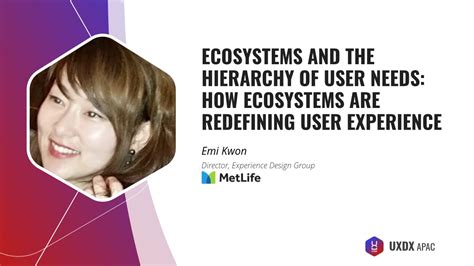Ecosystems And The Hierarchy Of User Needs How Ecosystems Are
