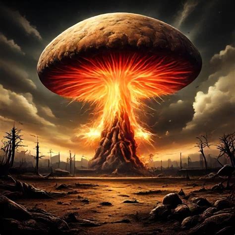 Tsar Bomba Mushroom Cloud Pictures Freepik