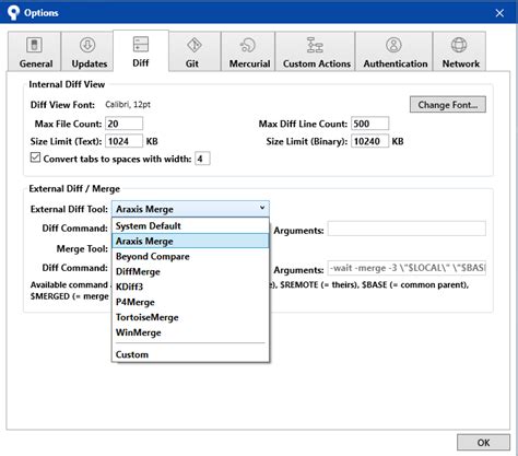 St Vesion Where External Diff Tool Is Working