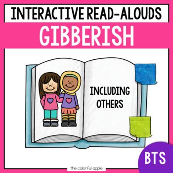 Gibberish Read Aloud Lesson And Activities By The Colorful Apple