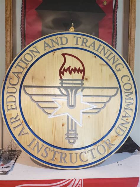 Aetc Instructor Badge Air Education And Training Command Etsy Uk